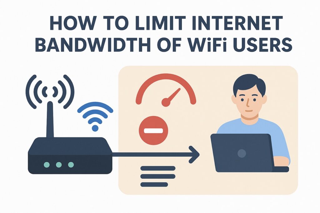 How To Limit Internet Bandwidth Of WiFi Users