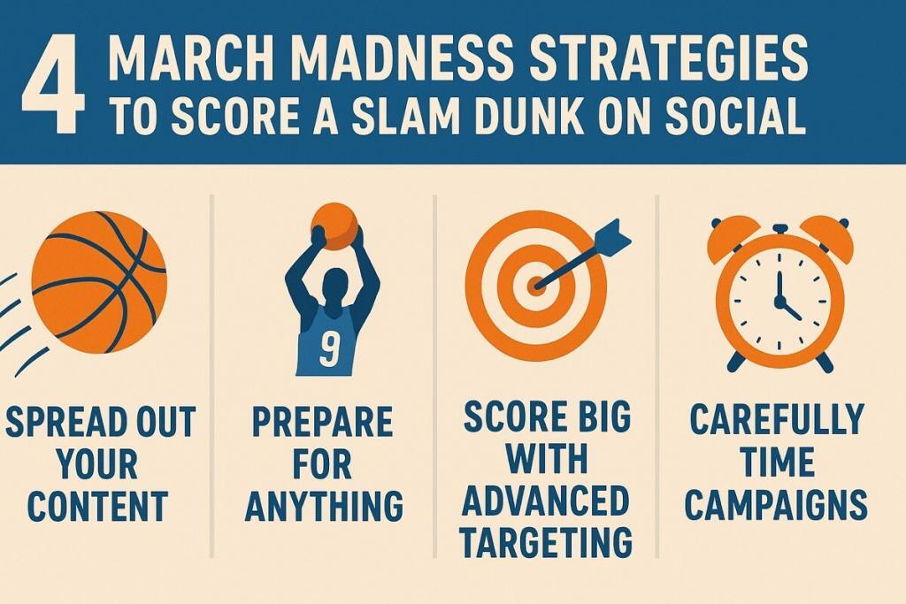 4 March Madness Strategies to Score a Slam Dunk on Social
