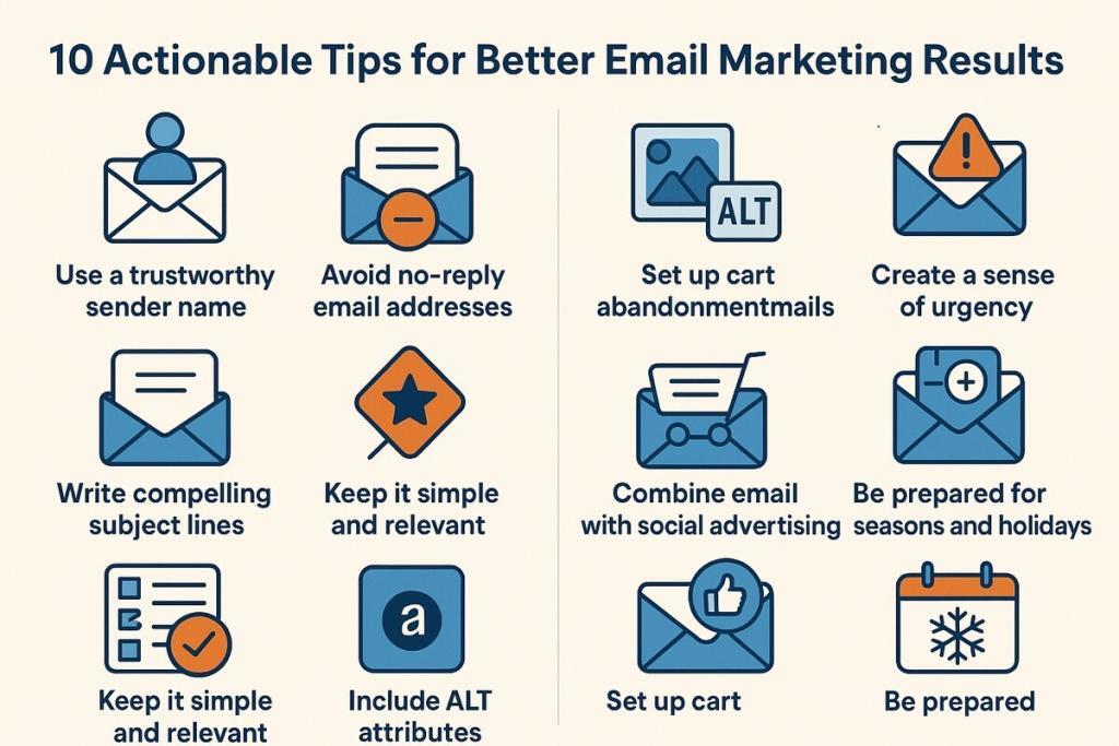 10 Actionable Tips for Better Email Marketing Results