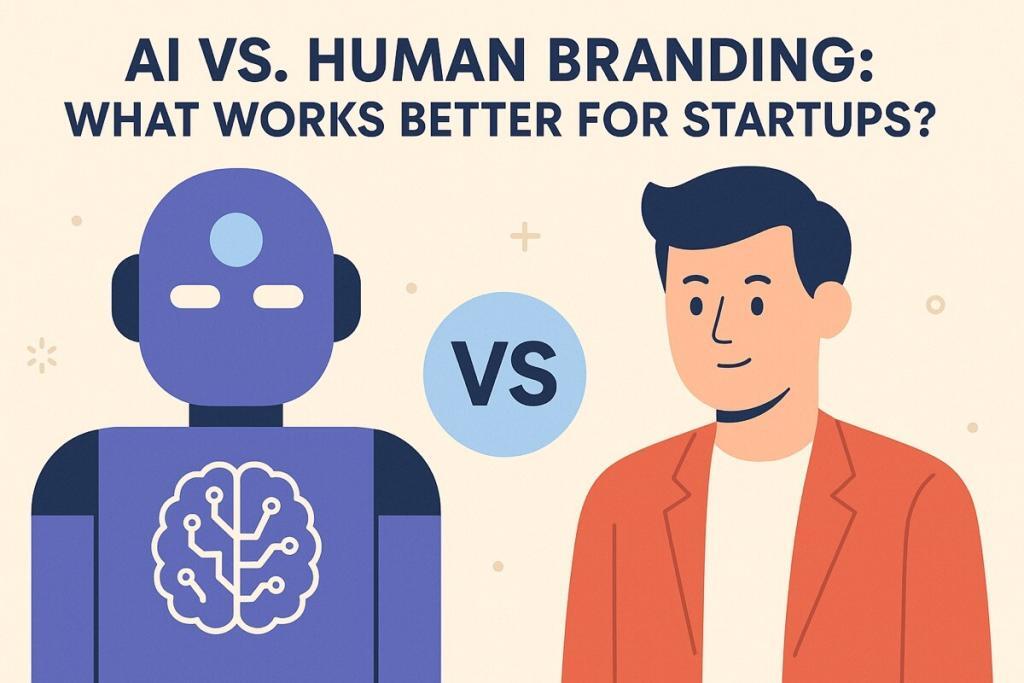 AI vs. Human Branding: What Works Better for Startups?