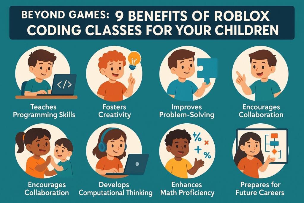 Beyond Games: 9 Benefits of Roblox Coding Classes for Your Children
