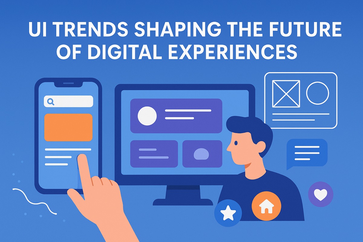Top UI Trends Shaping Modern Digital Design